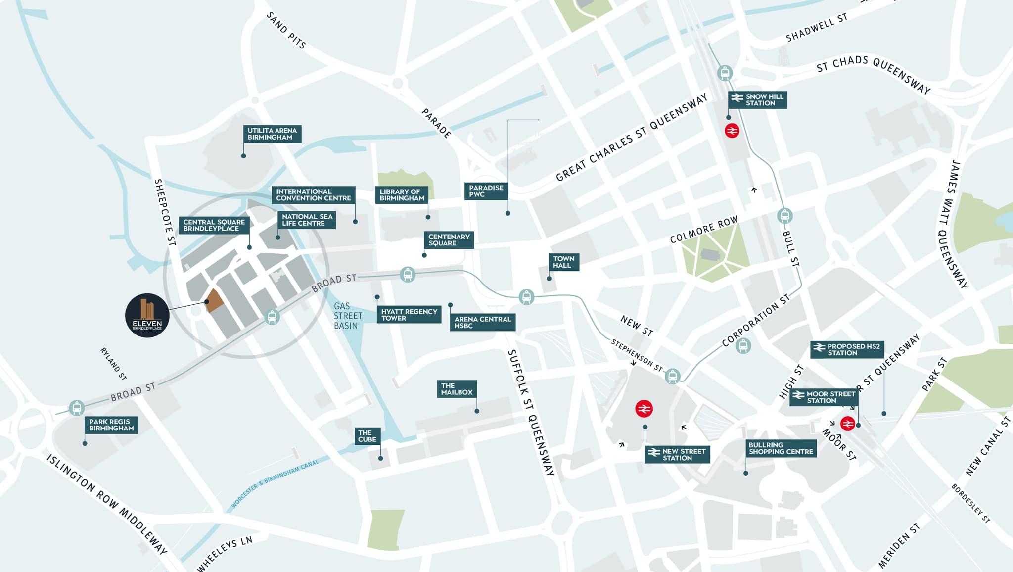 Location | Office in Birmingham | Eleven Brindleyplace
